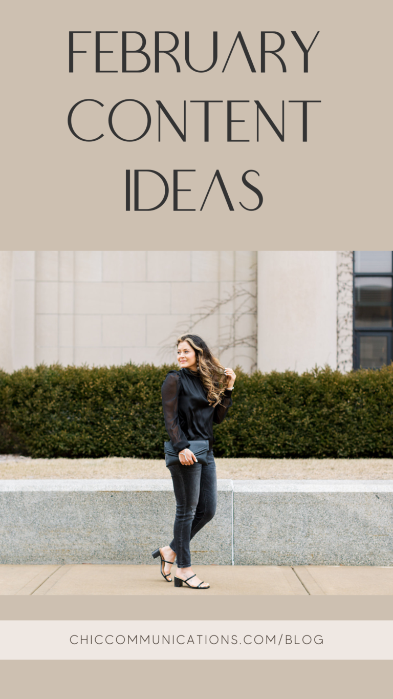 February Content Ideas - Showit Blog